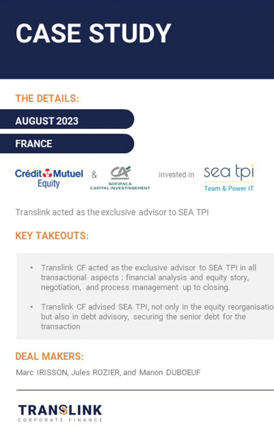 TMT - Translink International AG